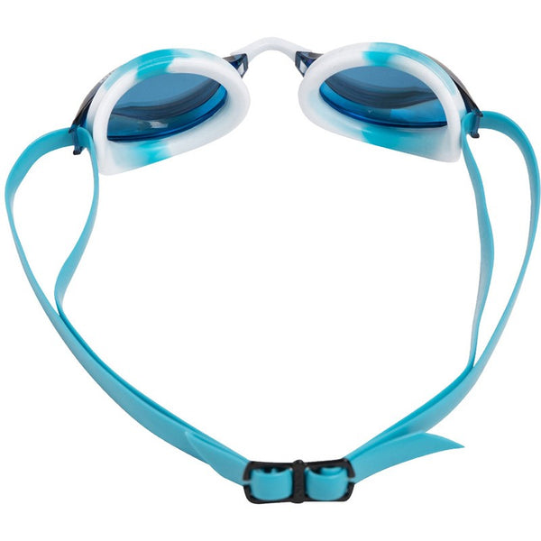 Arena Python Mirror Goggles - Blue Mirror/White/Sky - Tri To Swim