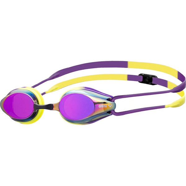 Arena Tracks Mirror Goggles - Violet Plum Lime - Tri To Swim