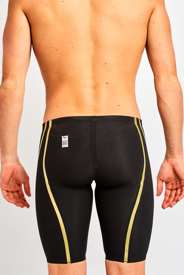 Engine Wingskin Bullet Male-Black Gold - Tri To Swim
