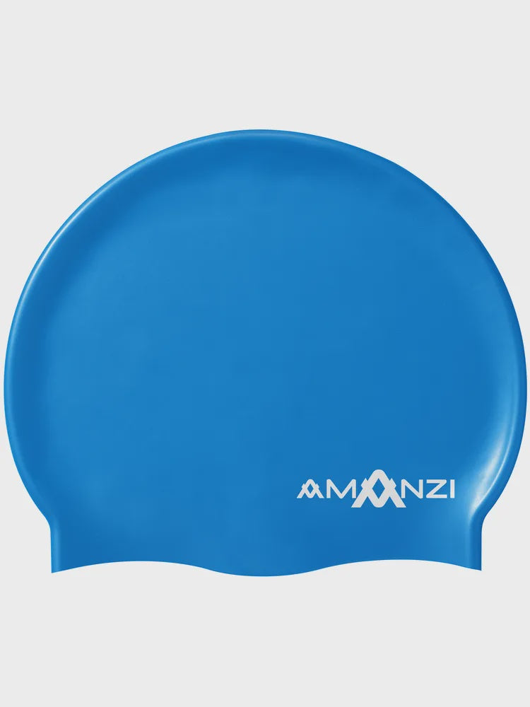 Amanzi Azure Swim Cap - Tri To Swim