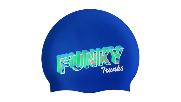Funky Swimming Cap-Beach Bum - Tri To Swim