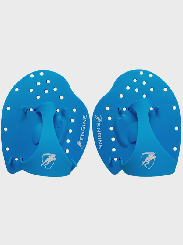 Engine Hand paddles-Blue - Tri To Swim